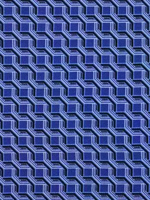Pal Zileri Geometric-pattern Silk Scarf