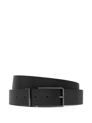 Guess Monogram-print Belt And Keyring Set