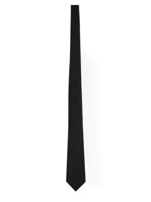 Giorgio Armani Silk Neck Ties - Black