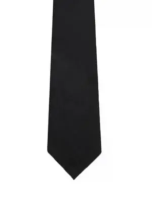 Giorgio Armani Silk Neck Ties - Black