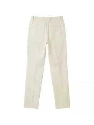 MICHAEL COAL Pressed-crease Chino Trousers