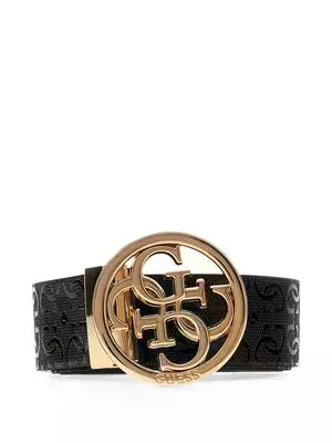 Guess Stacey 4g Logo Belt - Black