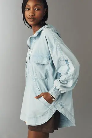 PILCRO Lakeside Popover Jacket