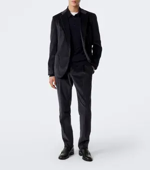 LARDINI Cotton And Cashmere Corduroy Suit
