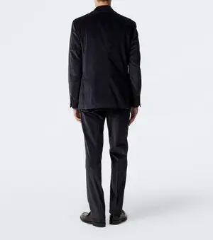 LARDINI Cotton And Cashmere Corduroy Suit