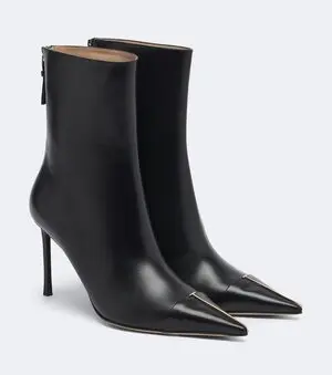 TOM FORD T Leather Ankle Boots