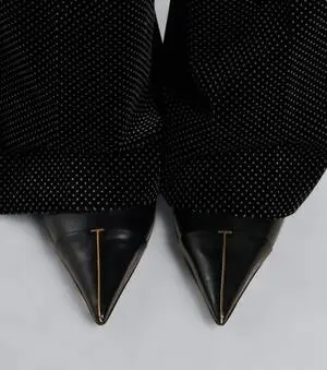 TOM FORD T Leather Ankle Boots