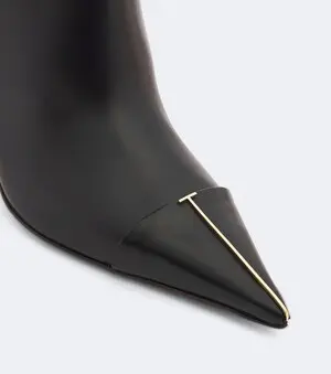 TOM FORD T Leather Ankle Boots
