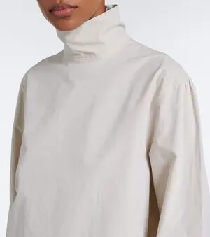 LEMAIRE Cotton Turtleneck Top