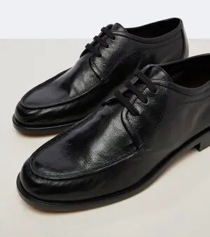 THE ROW Nino Leather Derby Shoes