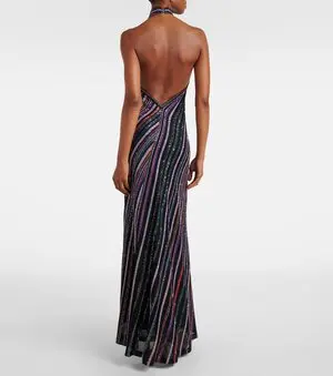 Missoni Sequined Striped Gown