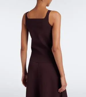 JOSEPH Joann Ribbed-knit Tank Top