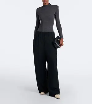 JIL SANDER Wool Bodysuit