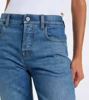 Gucci Mid-rise Flared Jeans