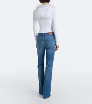 Gucci Mid-rise Flared Jeans