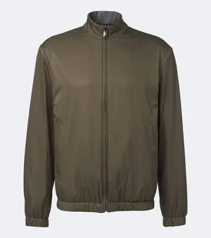 Canali Reversible Jacket - Green