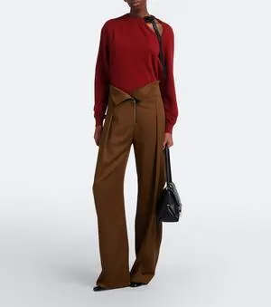 FERRAGAMO Sophia Medium Leather Shoulder Bag