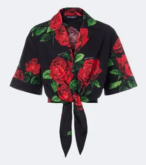 Dolce & Gabbana Floral Cotton Shirt - Multicoloured