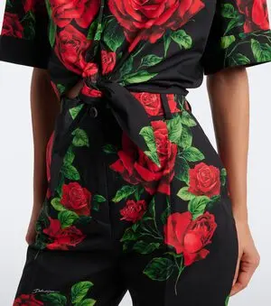 Dolce & Gabbana Floral Cotton Shirt