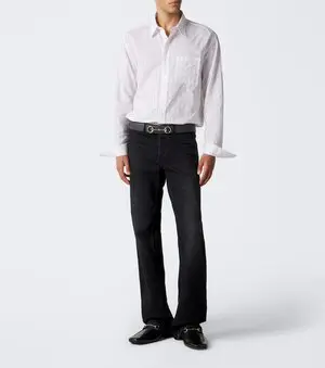 Gucci Ragazzo Horsebit Leather Loafers