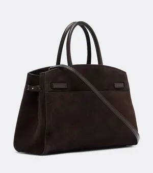 DEMELLIER Hudson Midi Suede Tote Bag