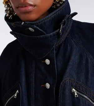 Dries Van Noten Denim Blouson Jacket