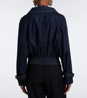 Dries Van Noten Denim Blouson Jacket