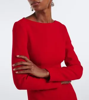 Roland Mouret Wool Crêpe Cocktail Dress