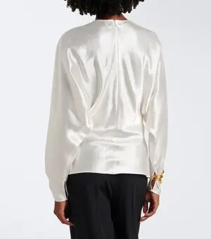FFORME Sylvie Satin Top