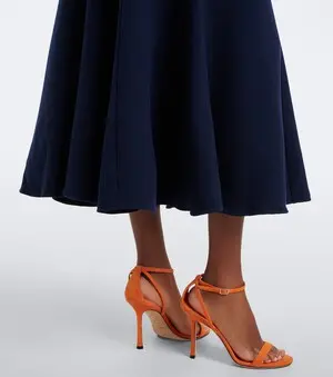 Roland Mouret Bow-detail Wool Crêpe Cocktail Dress - Blue