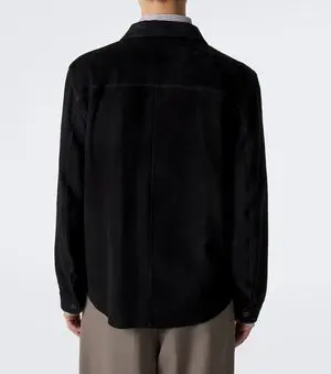 Sunspel Suede Overshirt