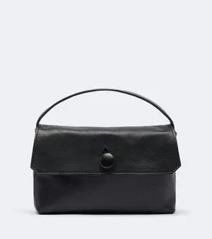 THE ROW Sally Small Leather Top-handle Bag - Black
