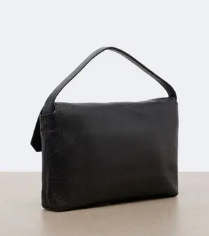 THE ROW Sally Small Leather Top-handle Bag - Black