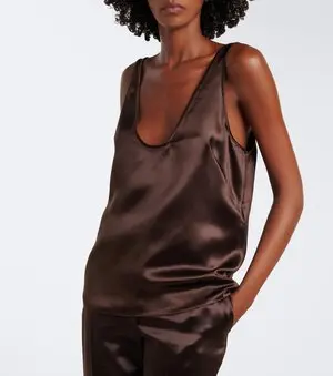TOM FORD Silk Satin Top