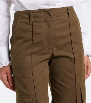 Burberry Cotton-blend Gabardine Cargo Pants