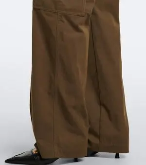 Burberry Cotton-blend Gabardine Cargo Pants