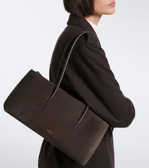 DEMELLIER Stockholm Suede Shoulder Bag