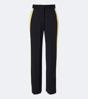 Loewe Striped Straight Pants - Blue