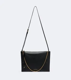Givenchy Voyou Mini Embellished Leather Pouch - Black