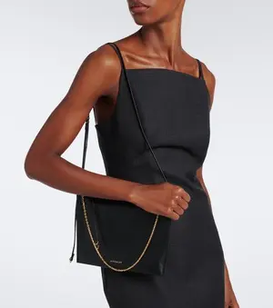 Givenchy Voyou Mini Embellished Leather Pouch