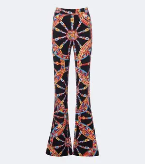 Dolce & Gabbana Carretto Flared Pants - Black