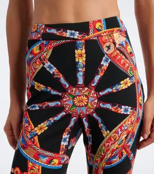 Dolce & Gabbana Carretto Flared Pants