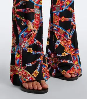 Dolce & Gabbana Carretto Flared Pants