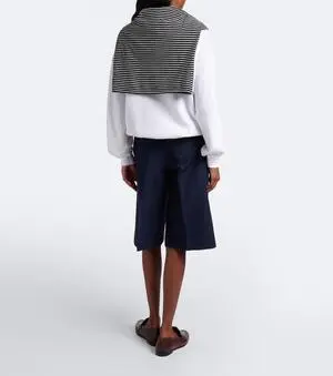 Polo Ralph Lauren Cotton And Wool Bermuda Shorts