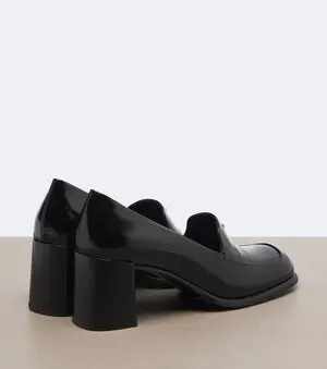 Prada Patent Leather Loafer Pumps
