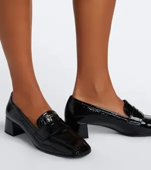 Prada Patent Leather Loafer Pumps
