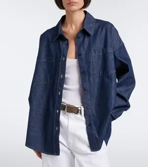 THE FRANKIE SHOP Deira Denim Shirt