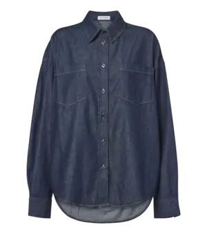 THE FRANKIE SHOP Deira Denim Shirt