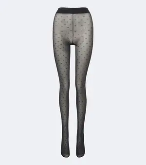 TOM FORD Monogram Tights - Black