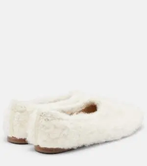 Gabriela Hearst Emperor Shearling Ballet Flats
